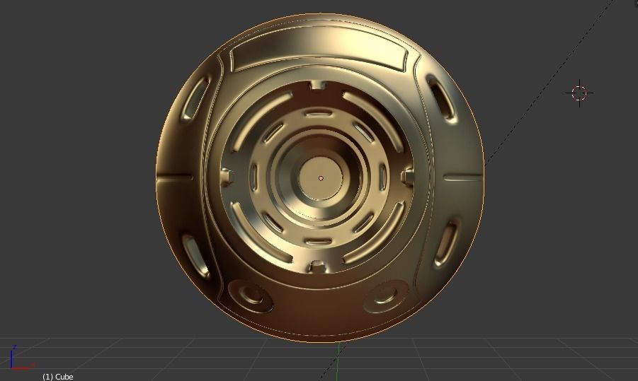 3D model Vortex Orb Robot F01 VR / AR / low-poly | CGTrader