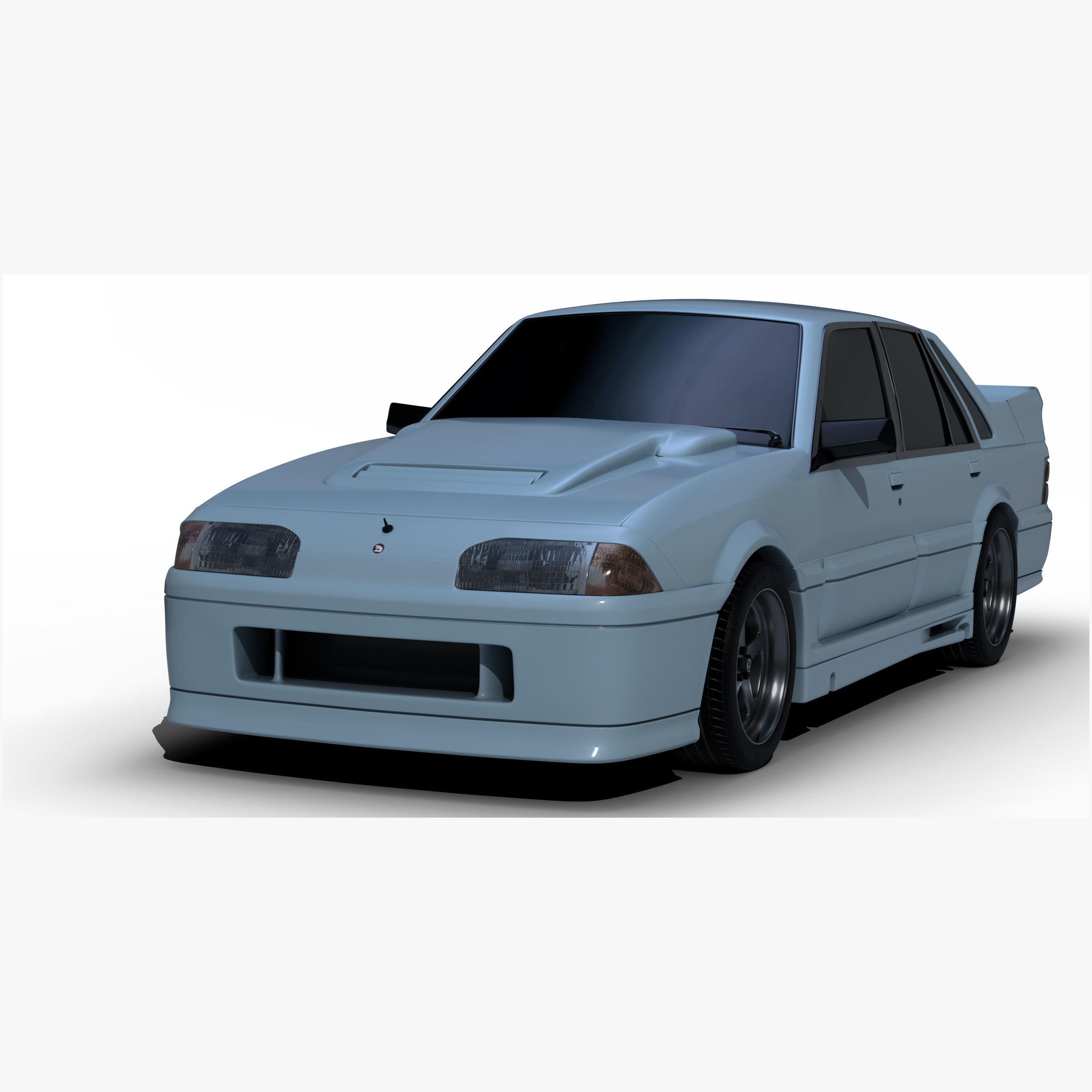 3D model Holden Commodore VL 1990 VR / AR / low-poly rigged | CGTrader