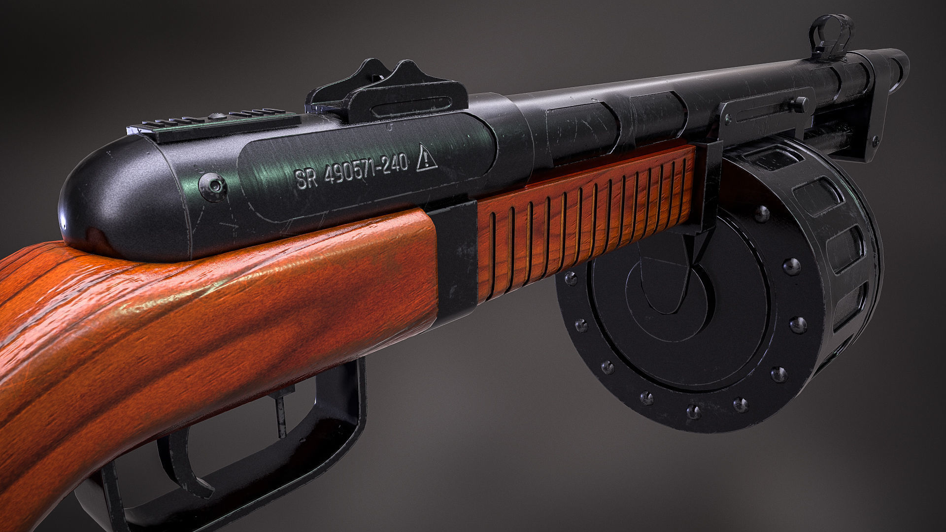 3D model Shoutgun Weapon Low Poly VR / AR / low-poly | CGTrader