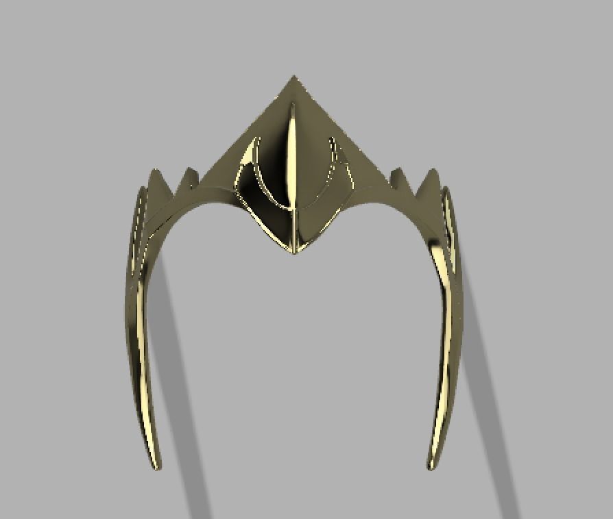 Mera Crown from Aquaman Movie 3D Print File 3D model 3D printable ...
