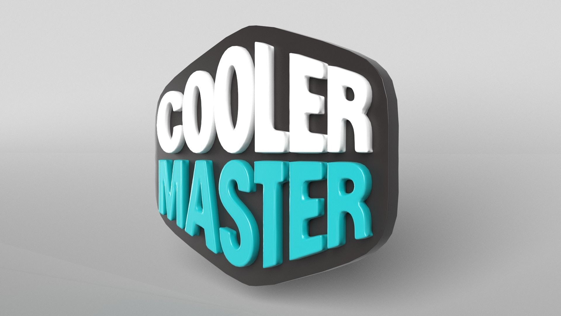 Cooler Master Logo 01 free VR / AR / low-poly 3D model | CGTrader
