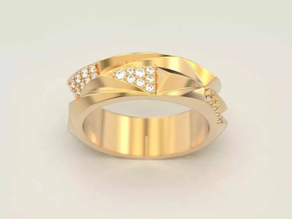 Ring face 3D model 3D printable | CGTrader
