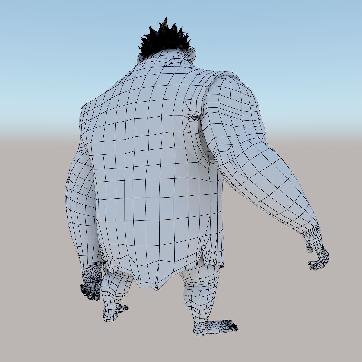 3D model Grug Crood Character VR / AR / low-poly | CGTrader