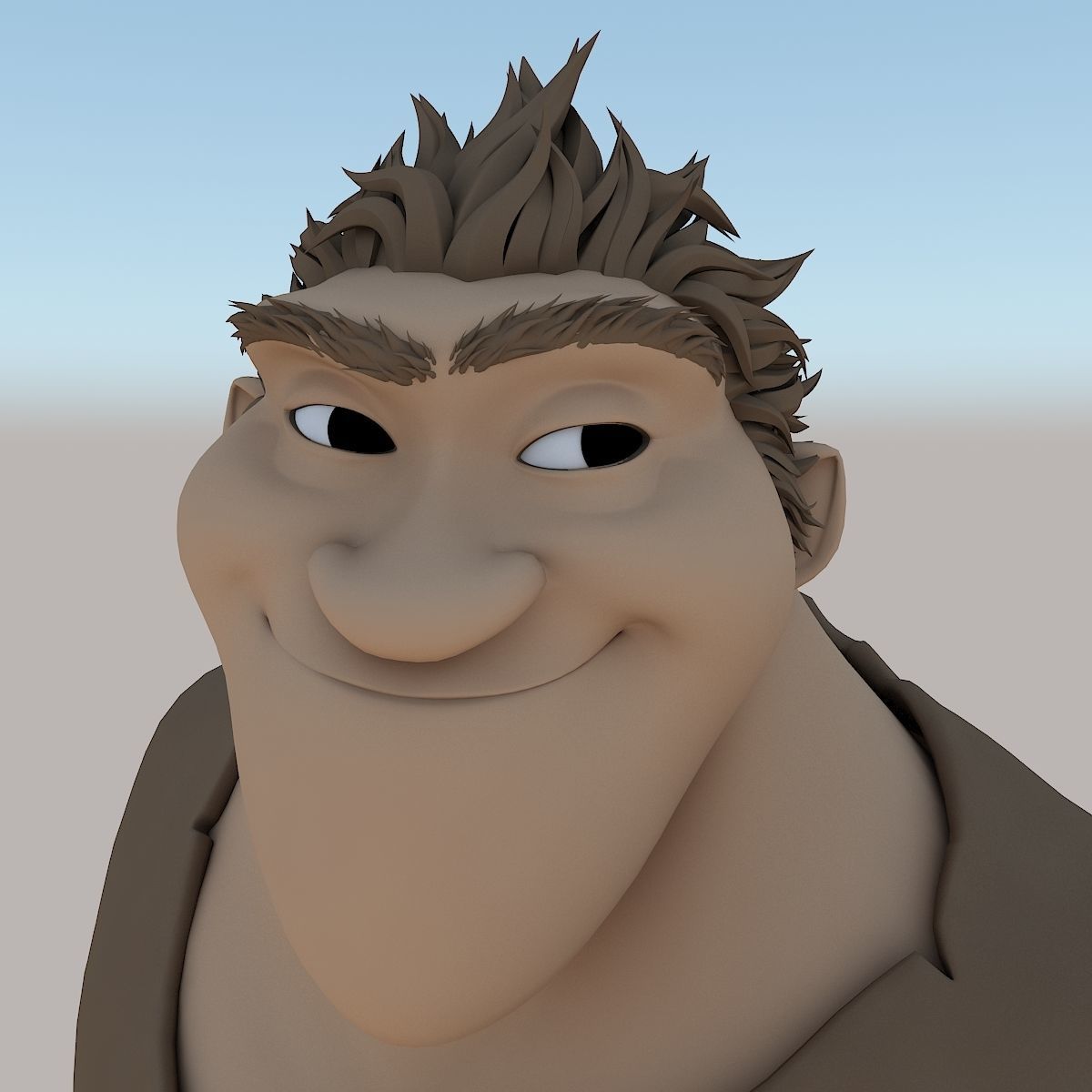 3D model Grug Crood Character VR / AR / low-poly | CGTrader