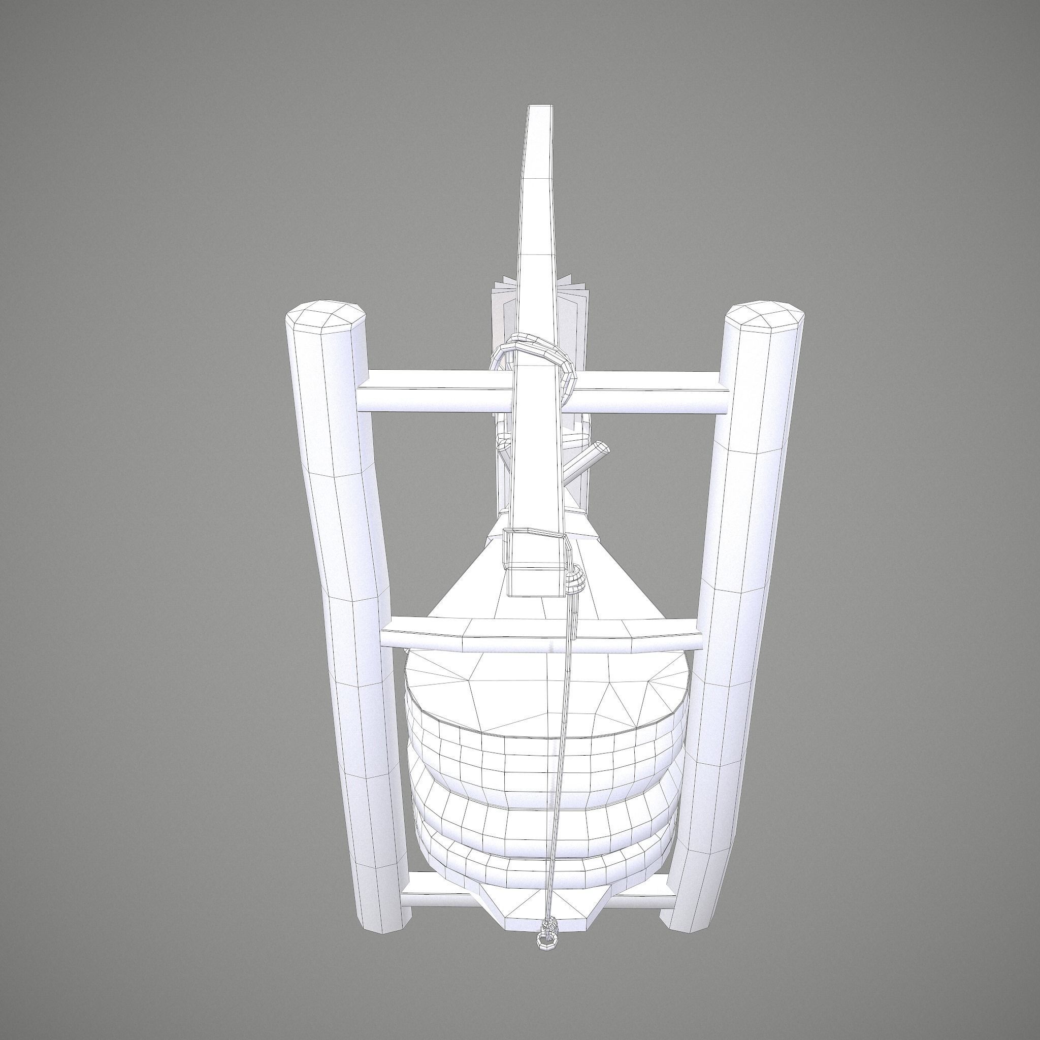 3D model Medieval Bellows VR / AR / low-poly rigged animated | CGTrader