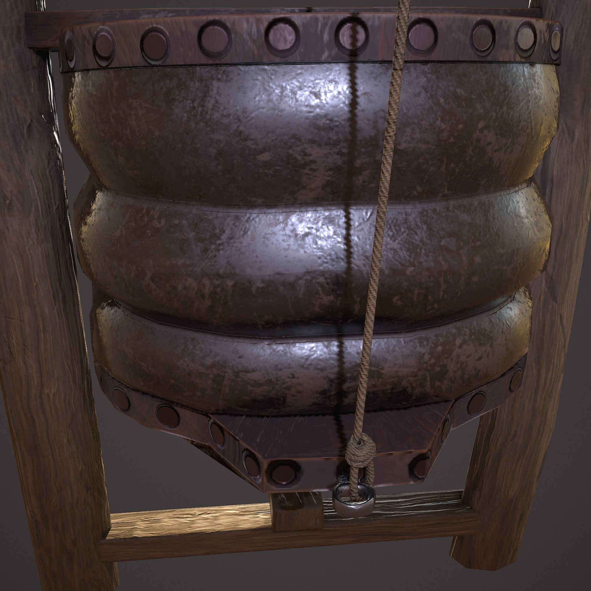 3D model Medieval Bellows VR / AR / low-poly rigged animated | CGTrader