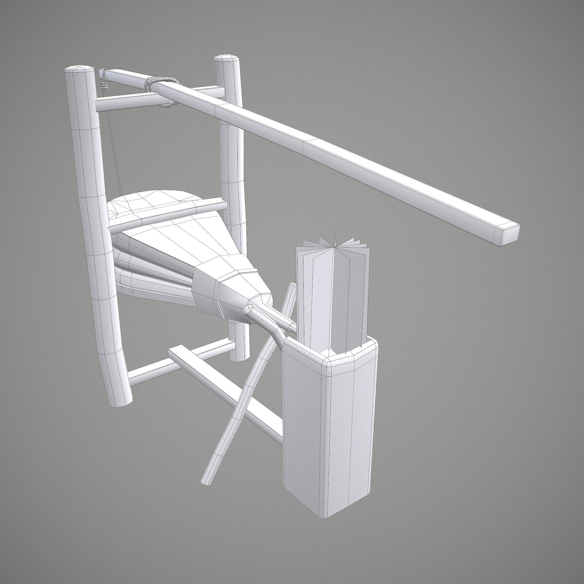 3D model Medieval Bellows VR / AR / low-poly rigged animated | CGTrader