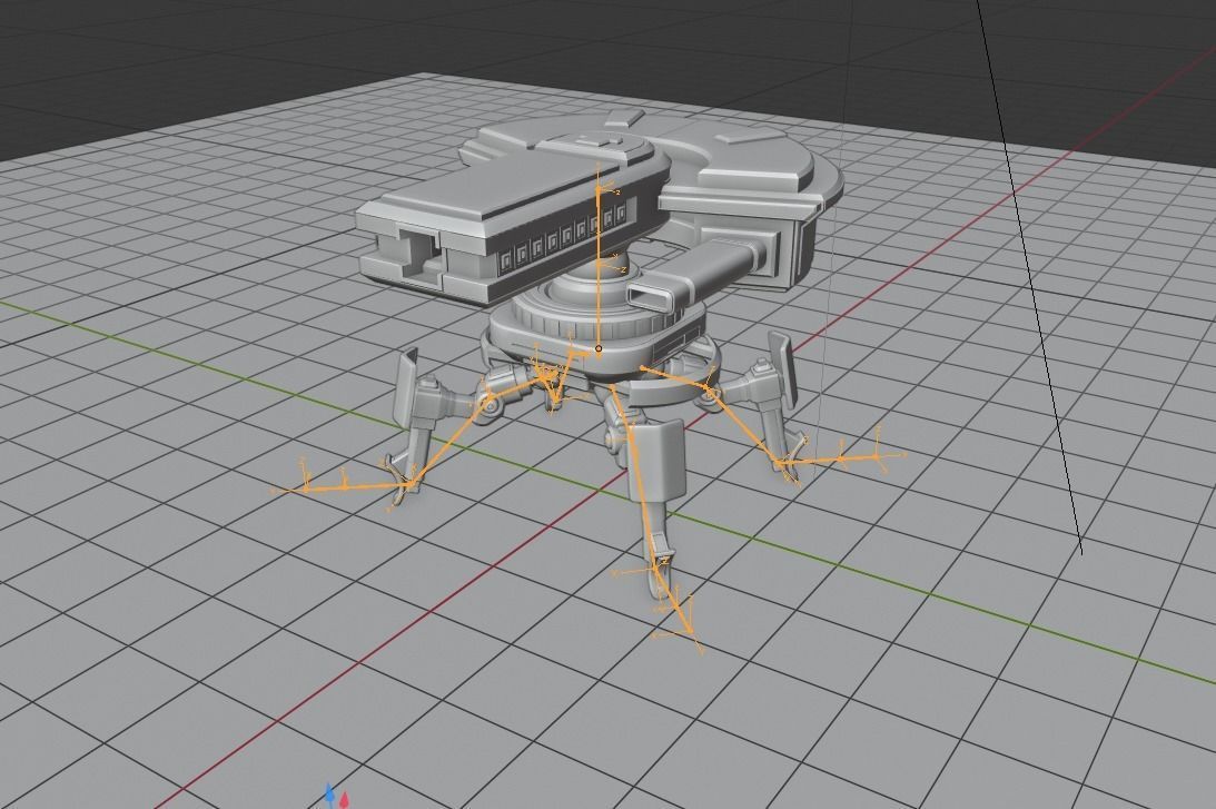 Robot Tanks - heavily rusted free 3D model | CGTrader