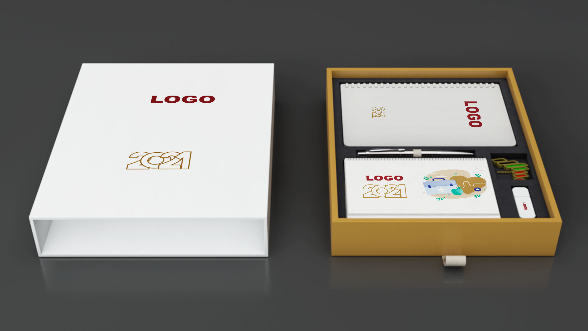 Vip Gift Box 3D model | CGTrader