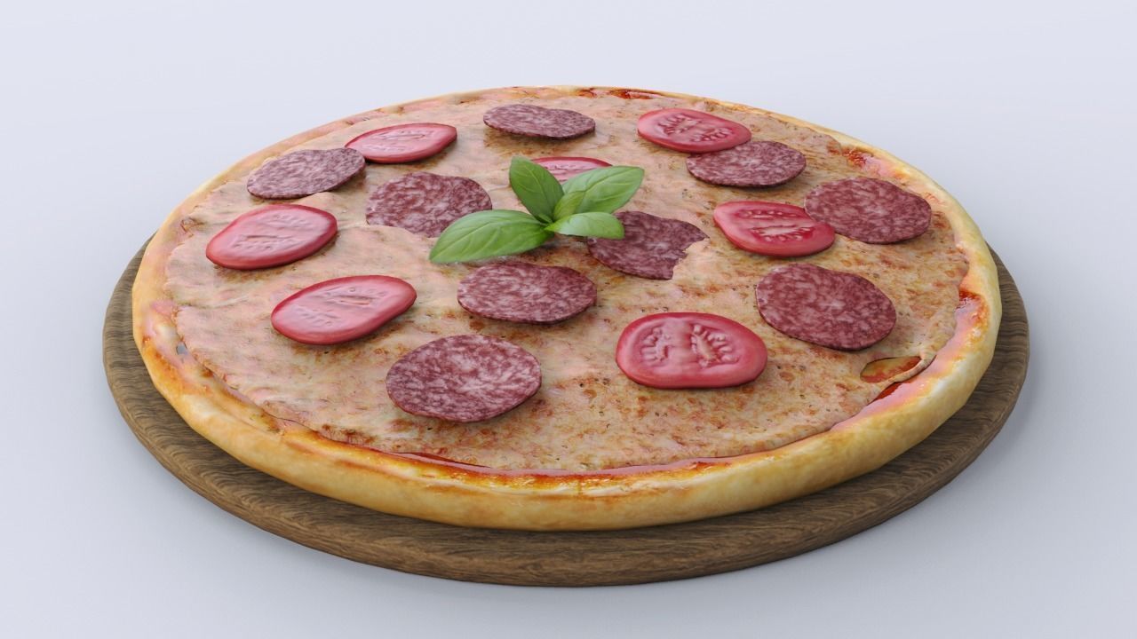 Pizza FREE free VR / AR / low-poly 3D model | CGTrader