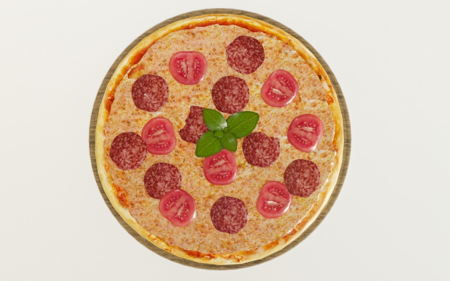 Pizza FREE free VR / AR / low-poly 3D model | CGTrader