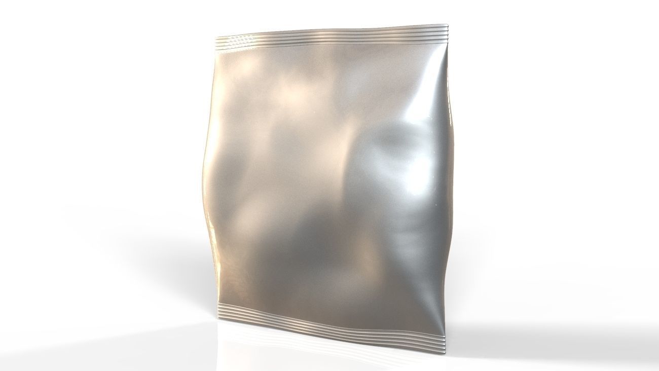 Sachet Sample 3D model | CGTrader