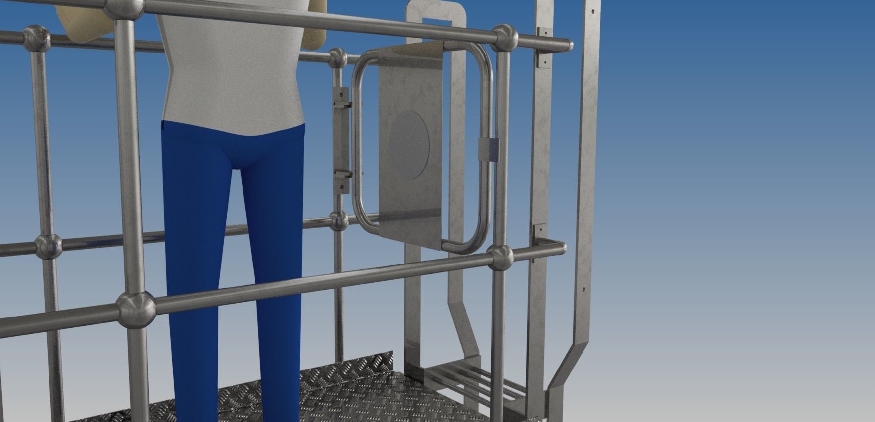 Platform Walkway 3D model | CGTrader