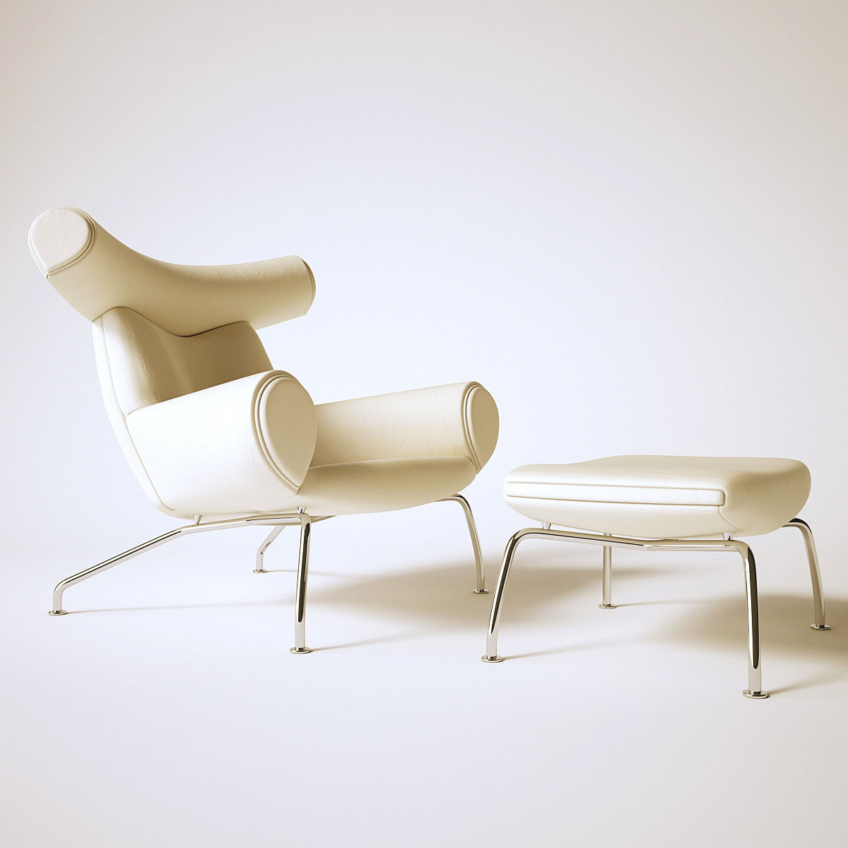 Ox Chair 3D model | CGTrader