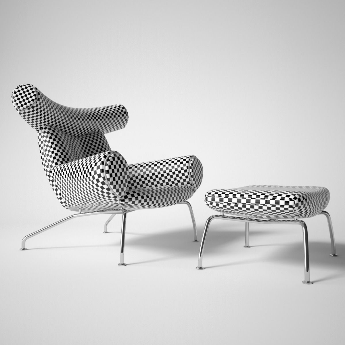 Ox Chair 3D model | CGTrader