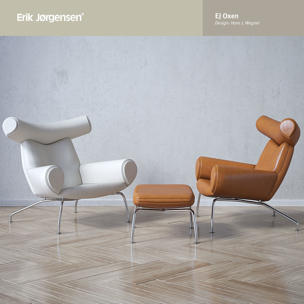 Ox Chair 3D model | CGTrader