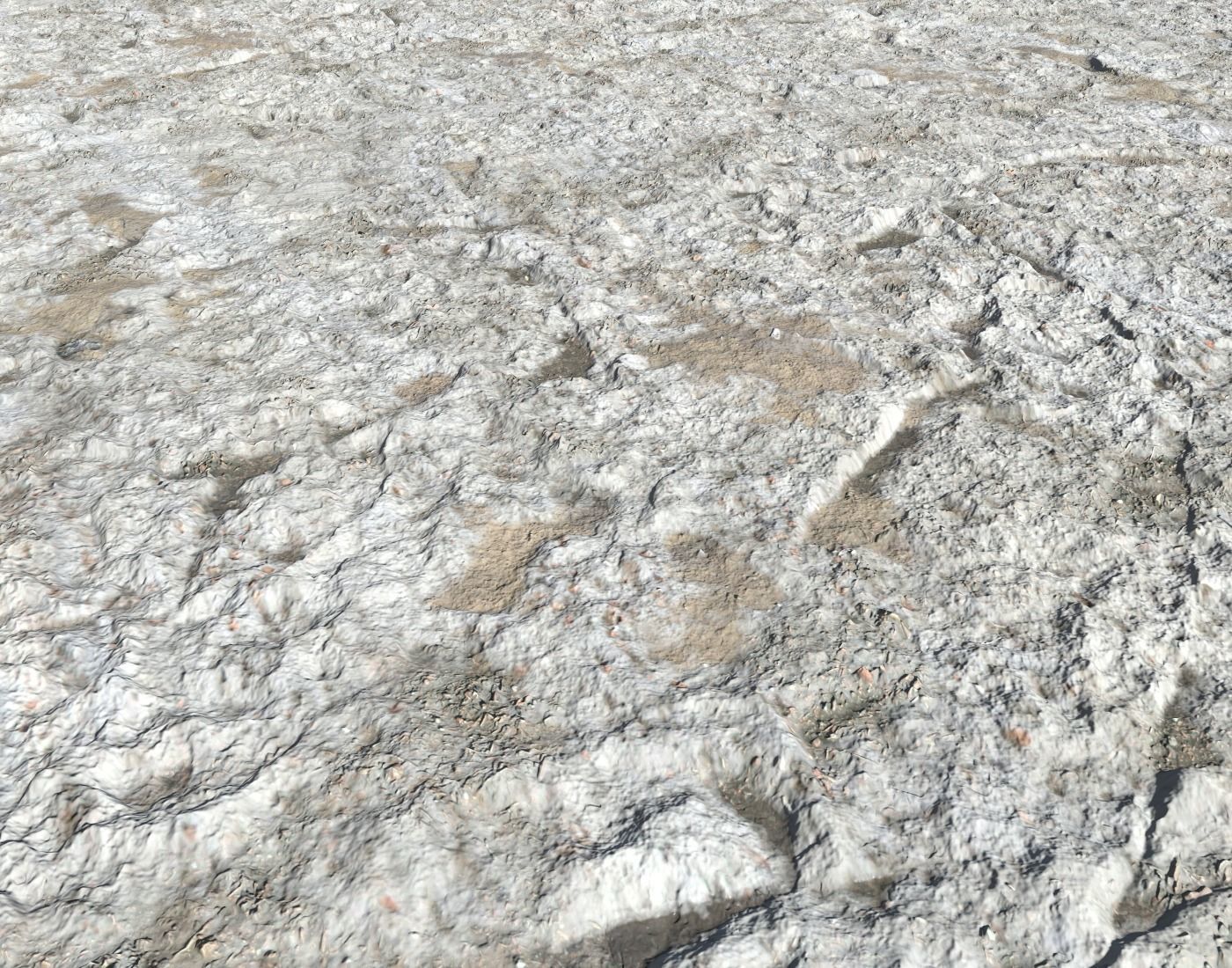 Rough White Ground PBR free Texture | CGTrader