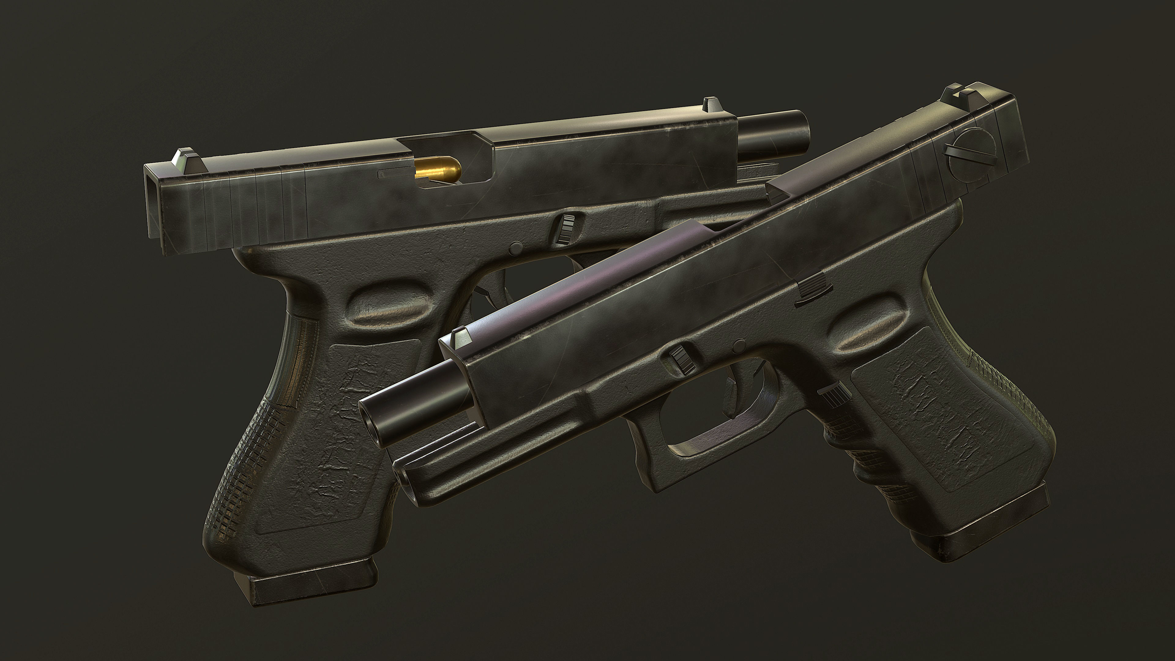 3D model Glock 18 PBR VR / AR / low-poly | CGTrader