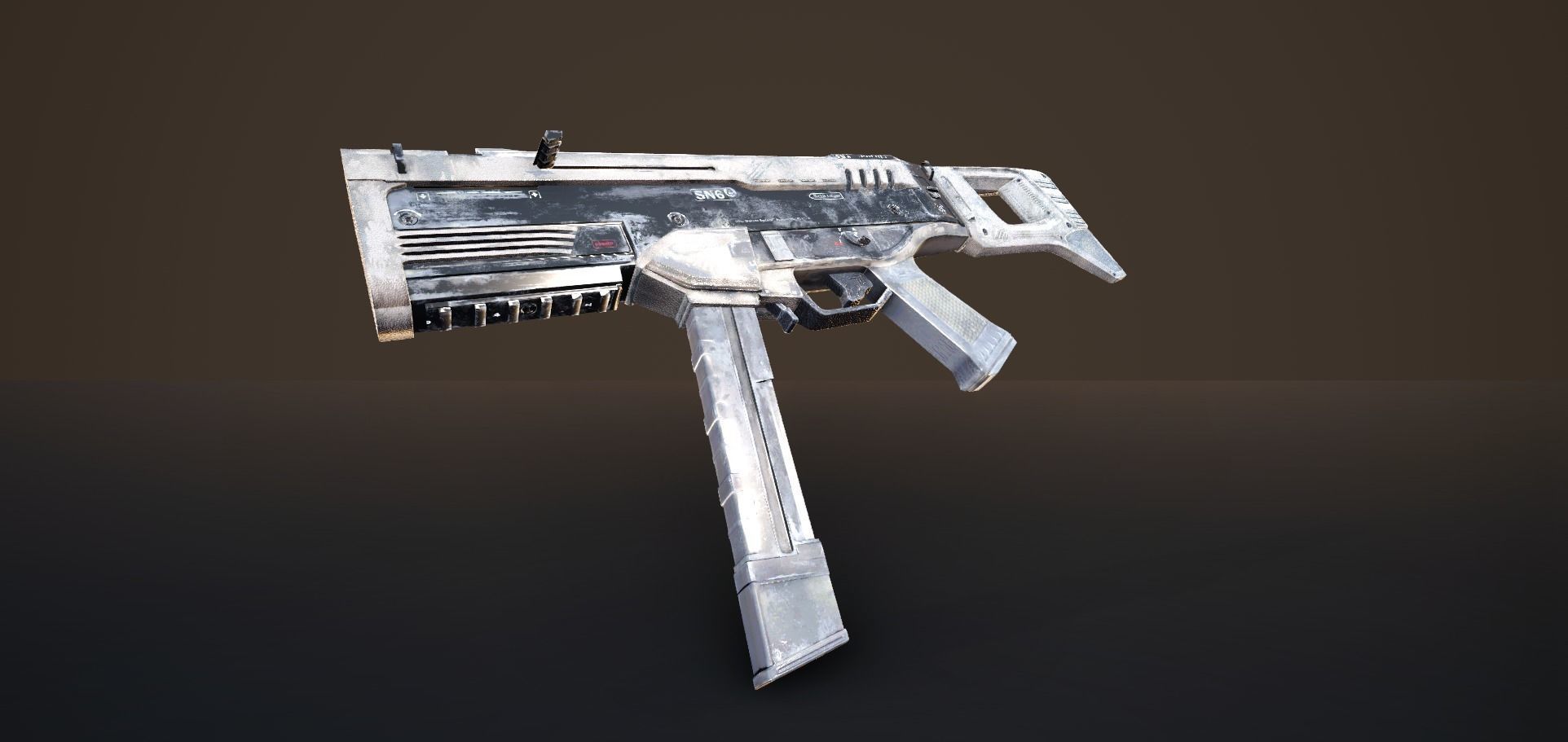 3D model SN6 Submachine gun VR / AR / low-poly | CGTrader