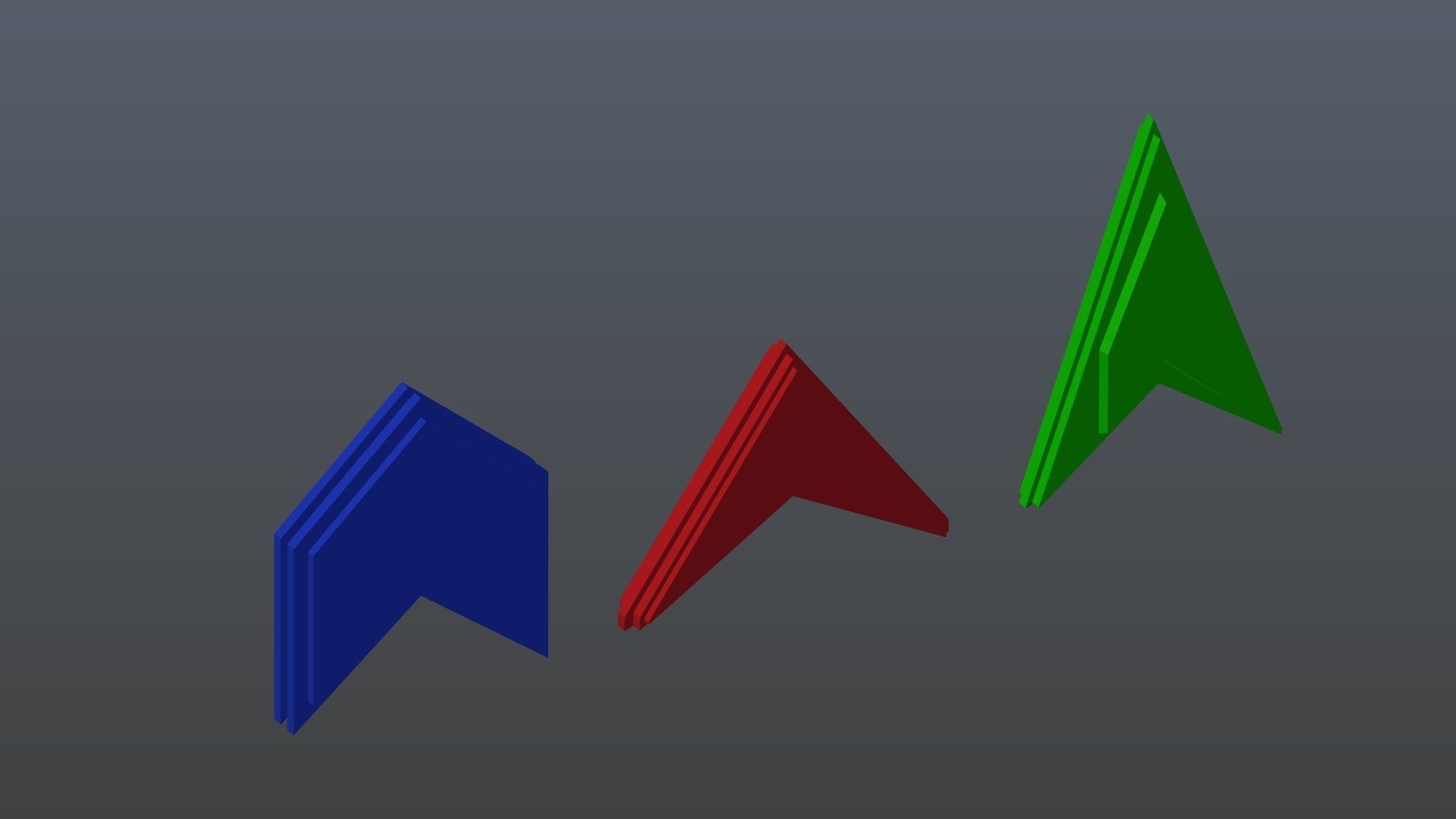 3D model Low poly arrow 49 VR / AR / low-poly | CGTrader