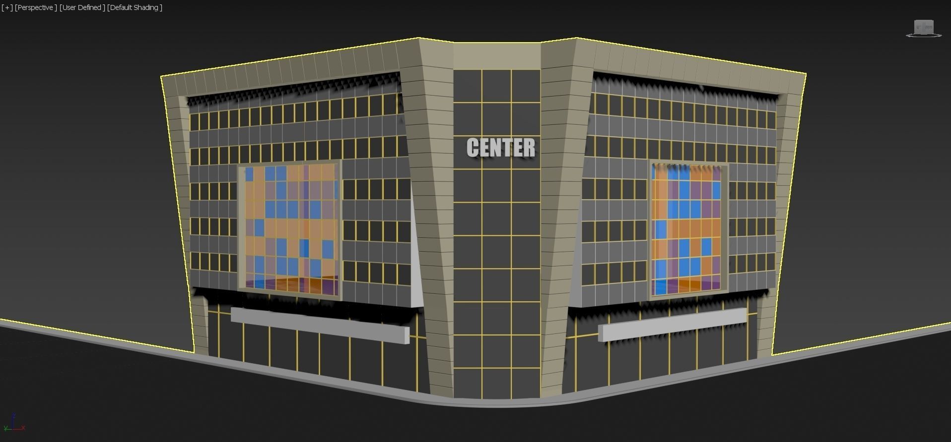 3D model Mall center VR / AR / low-poly | CGTrader