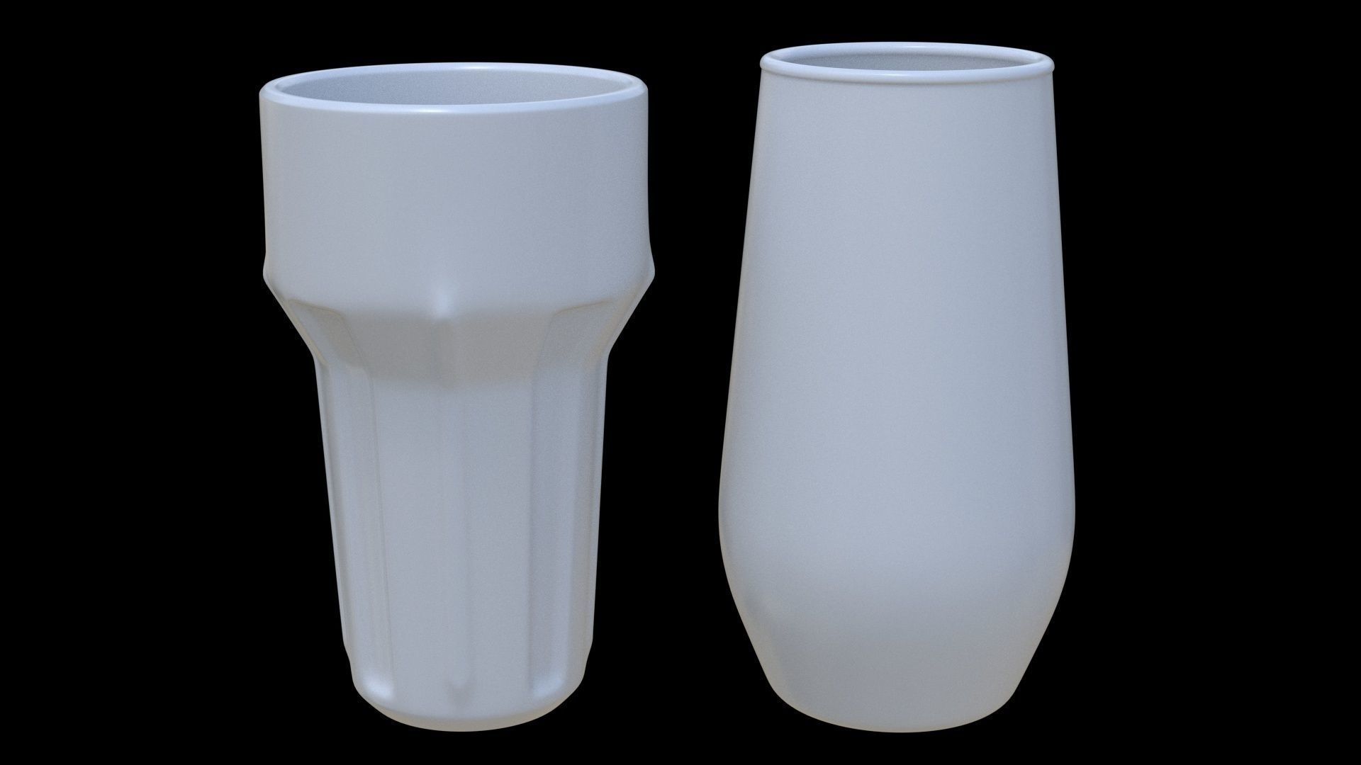 Glass Model Pack - 5 Piece 3D model | CGTrader