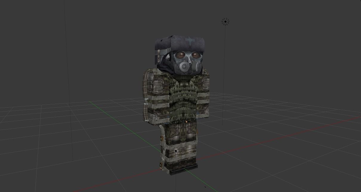 Armor For Minecraft Exoskeleton 3D model | CGTrader