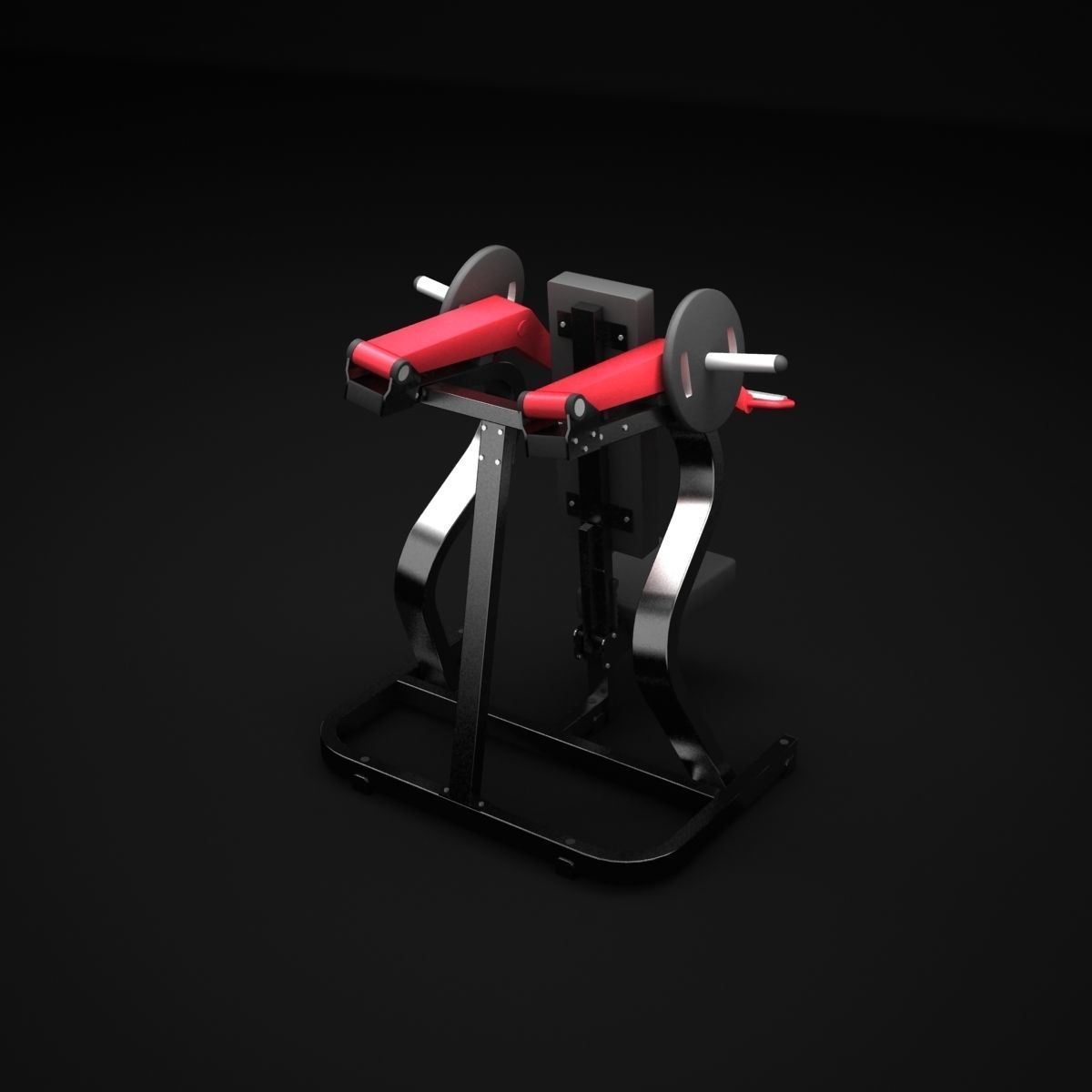 Shoulder Press 3D model | CGTrader