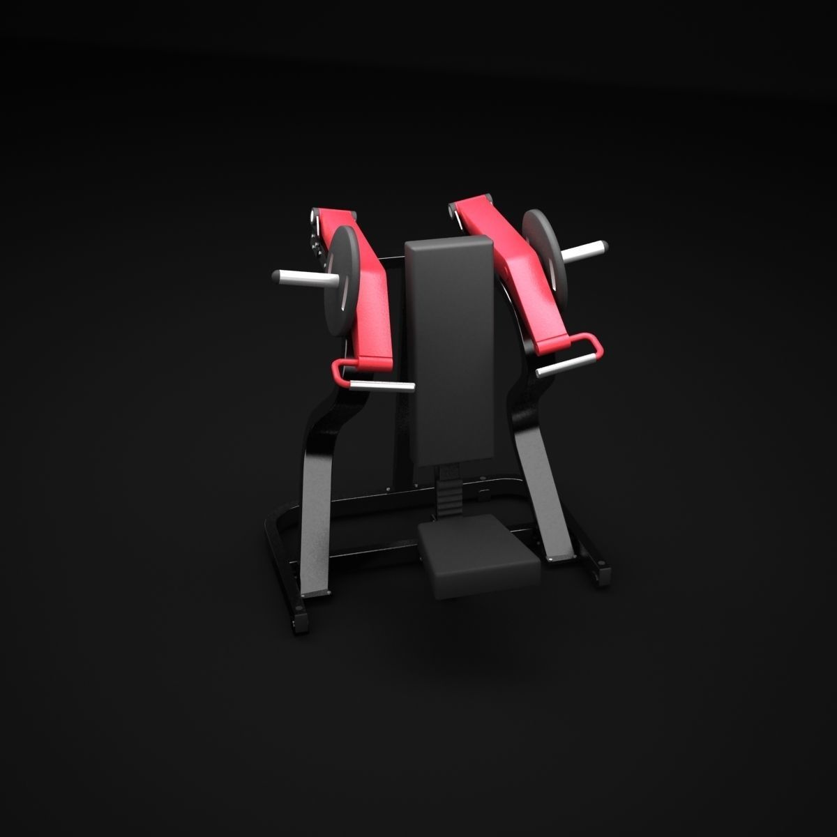 Shoulder Press 3D model | CGTrader