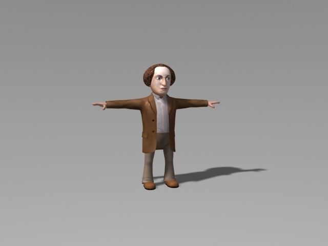 3D model Mini Characters Pack VR / AR / low-poly rigged animated | CGTrader