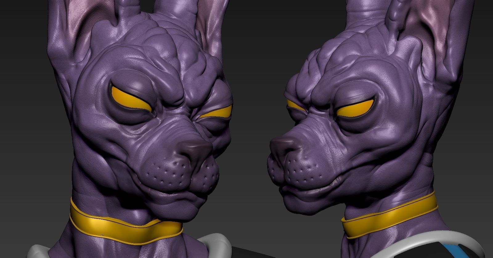 Beerus 3D model 3D printable | CGTrader