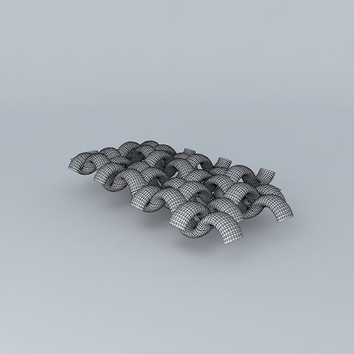 SMALL PIECE OF WOVEN CLOTH 3D model | CGTrader