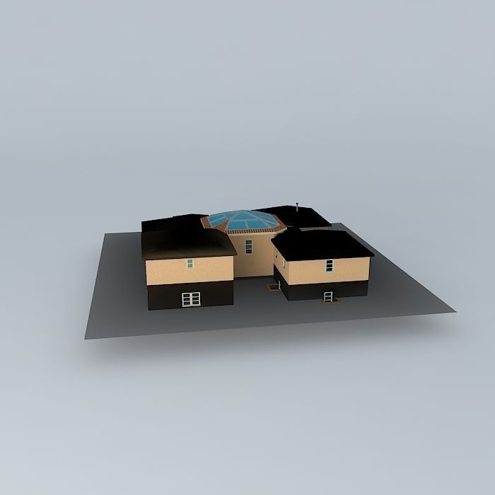 Ramp House free 3D model | CGTrader