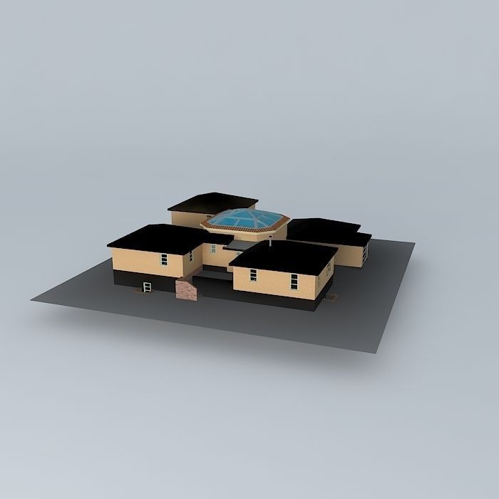 Ramp House free 3D model | CGTrader