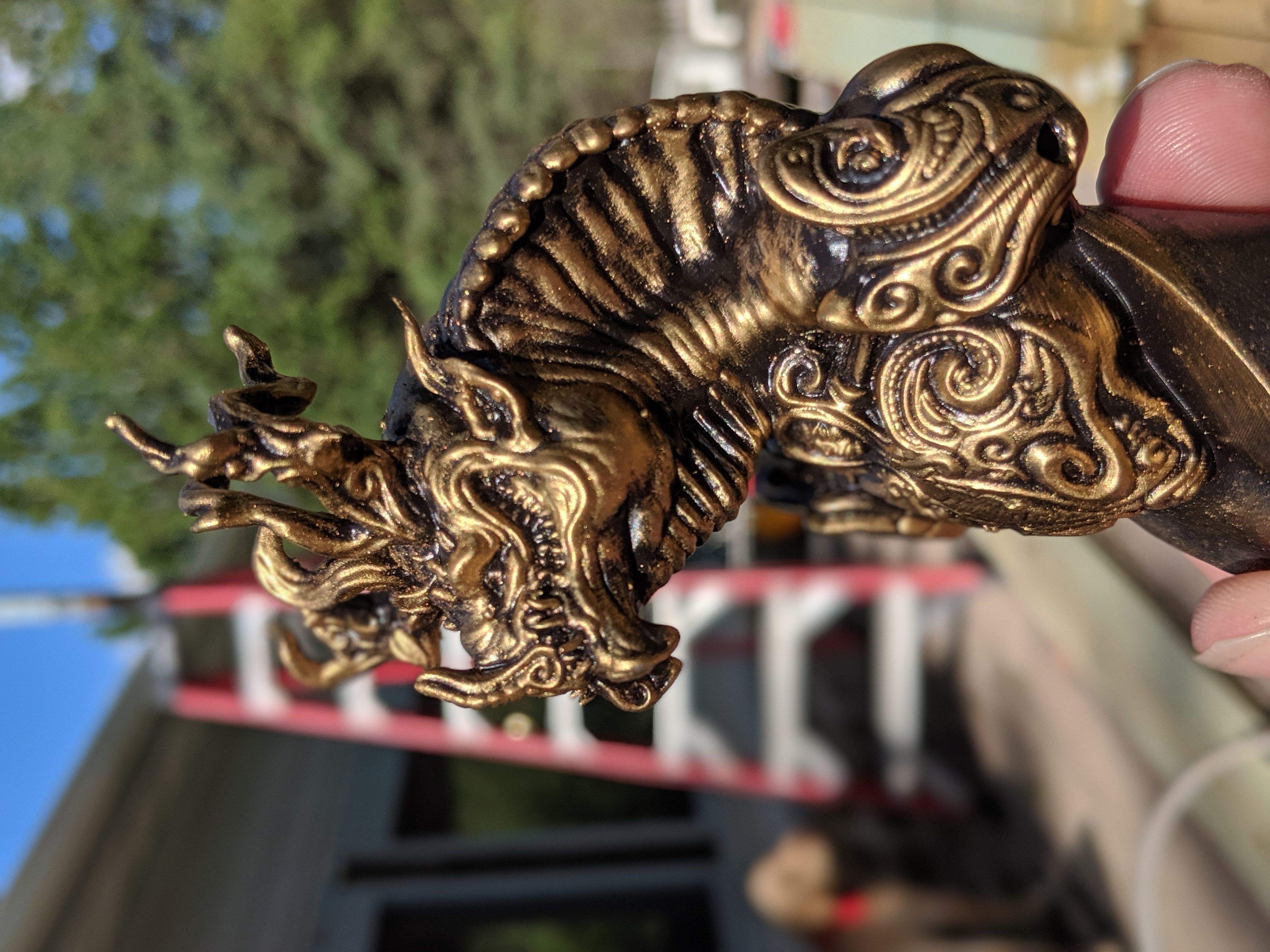 armored dragon 3D model 3D printable | CGTrader