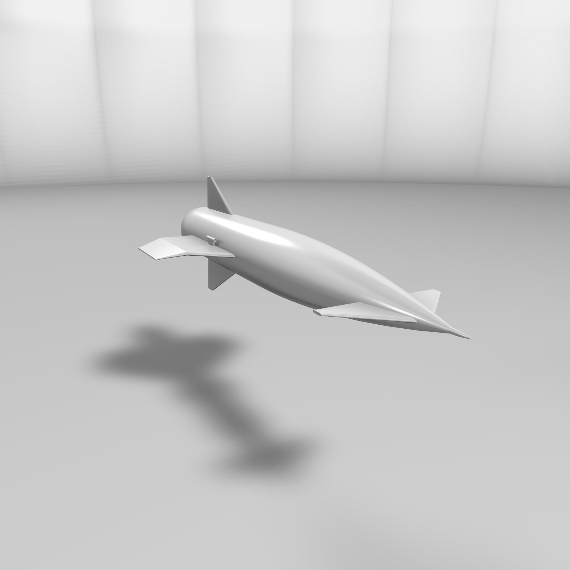 3D model Avro Blue Steel Missile VR / AR / low-poly | CGTrader