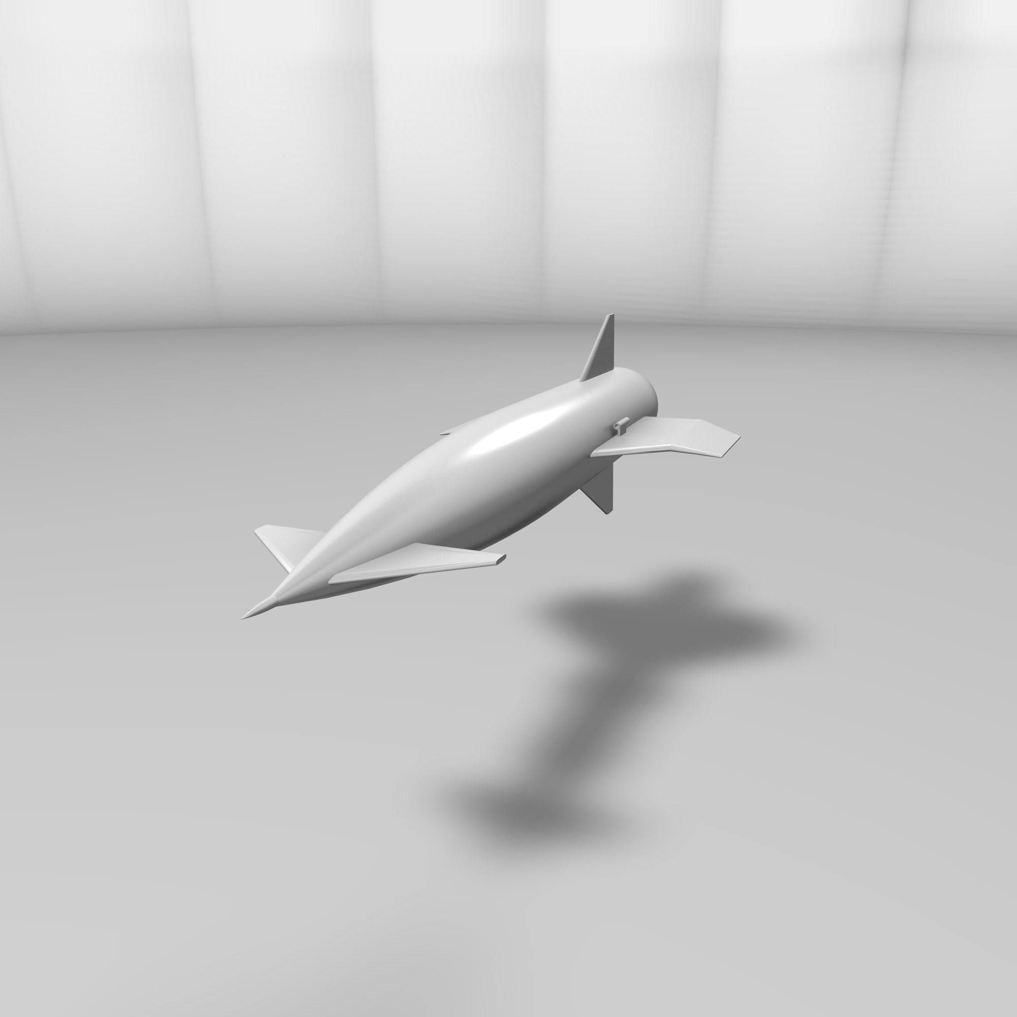 3D model Avro Blue Steel Missile VR / AR / low-poly | CGTrader