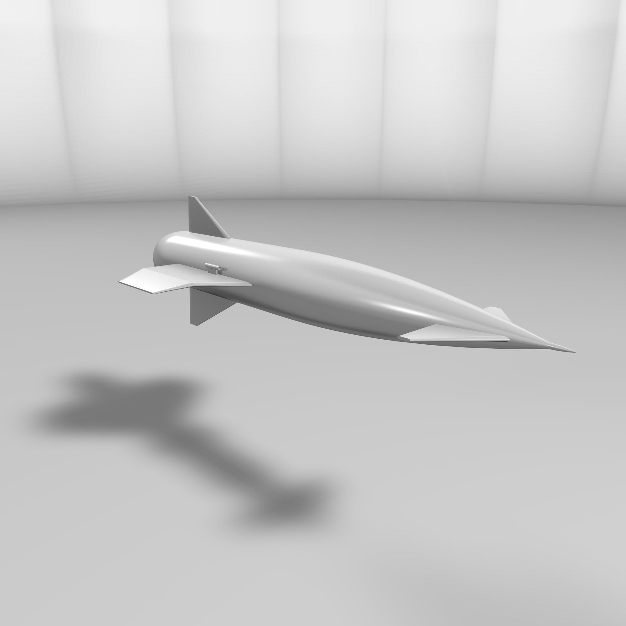 3D model Avro Blue Steel Missile VR / AR / low-poly | CGTrader