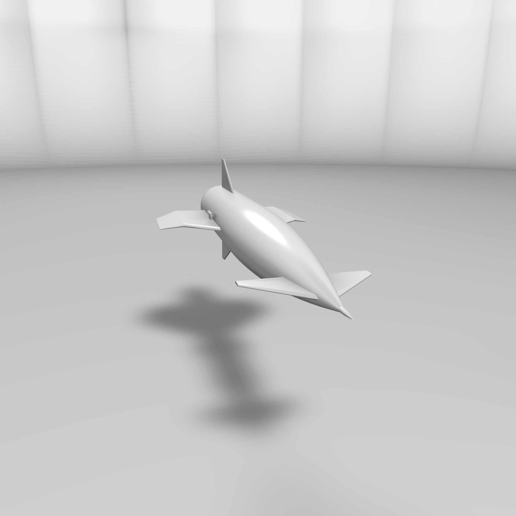 3D model Avro Blue Steel Missile VR / AR / low-poly | CGTrader