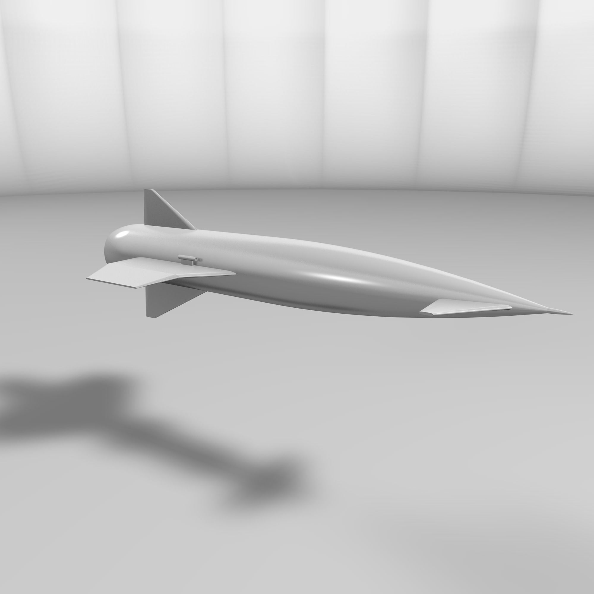 3D model Avro Blue Steel Missile VR / AR / low-poly | CGTrader