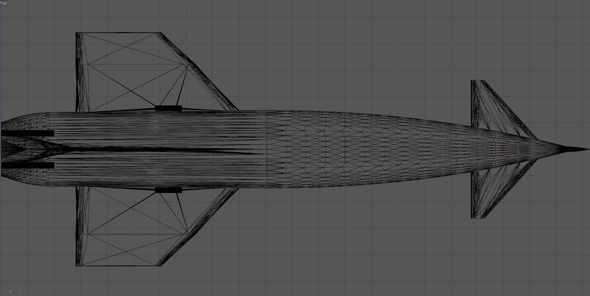 3D model Avro Blue Steel Missile VR / AR / low-poly | CGTrader