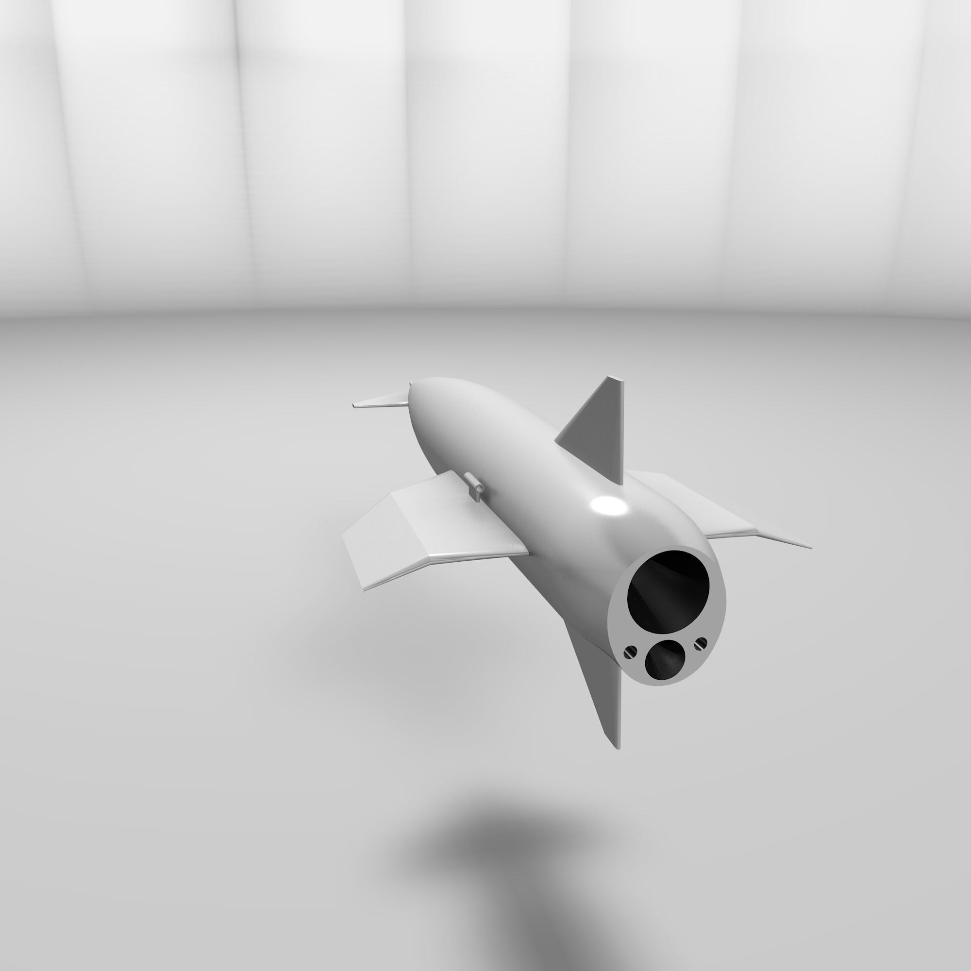 3D model Avro Blue Steel Missile VR / AR / low-poly | CGTrader