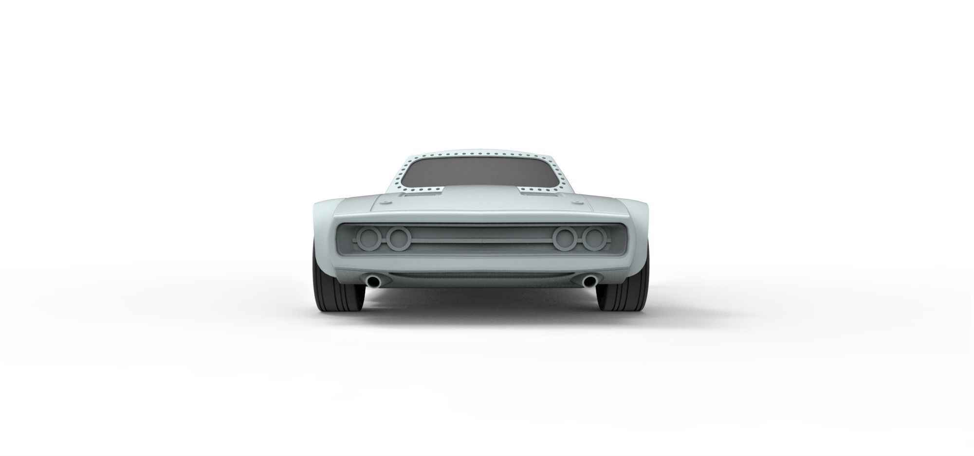 Ice Charger from the movie Fast 8 Scale 1 to 24 3D model 3D printable ...