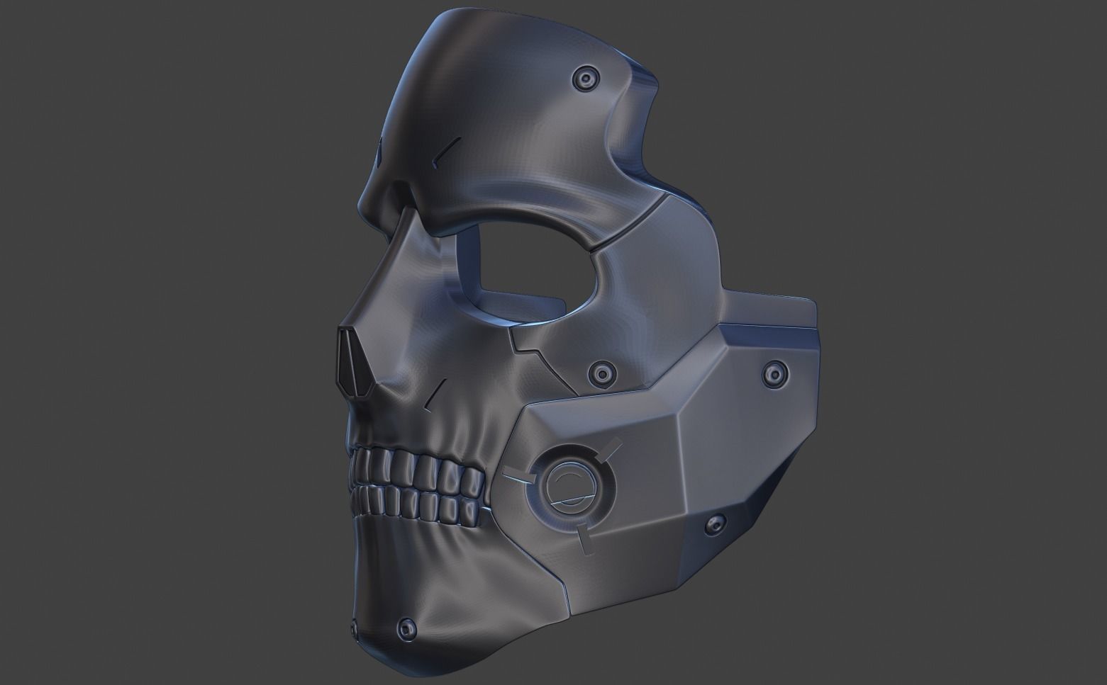 Die-Hardman Luden Mask from Death Stranding 3D model 3D printable ...