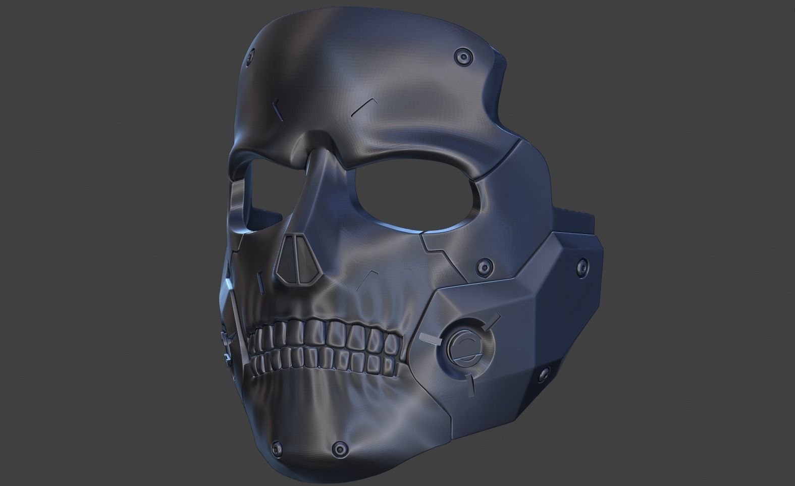 Die-Hardman Luden Mask from Death Stranding 3D model 3D printable ...