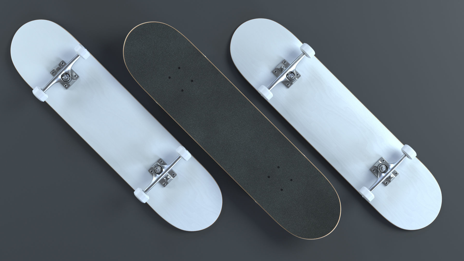 Skateboard - High Quality Realistic Skateboard 3D model | CGTrader