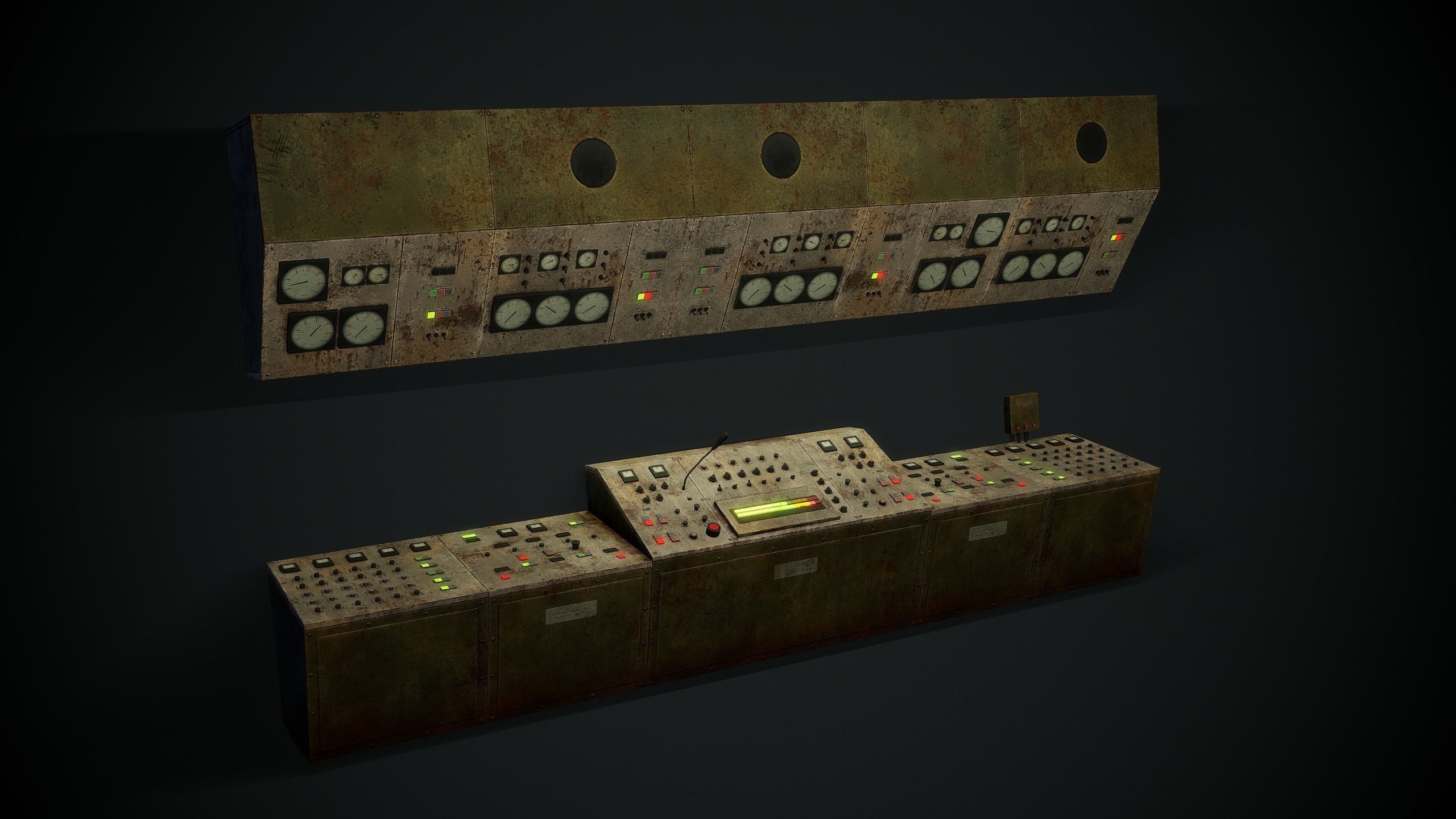 3D model Control Board VR / AR / low-poly animated | CGTrader