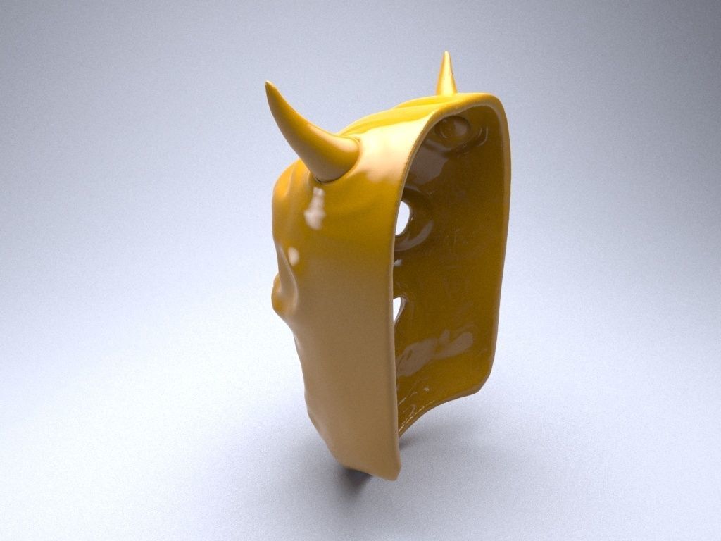 Sekiro corrupted monk mask 3D model 3D printable | CGTrader