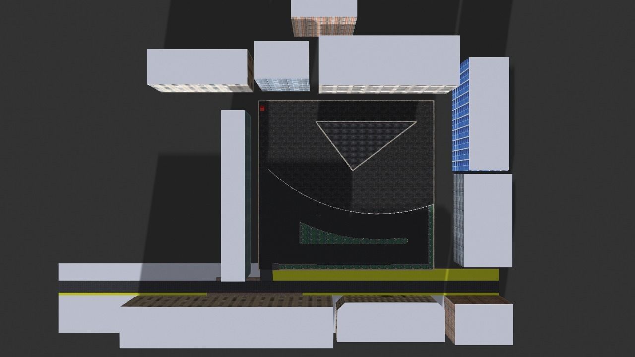 3D model Modern shopping mall exterior VR / AR / low-poly | CGTrader