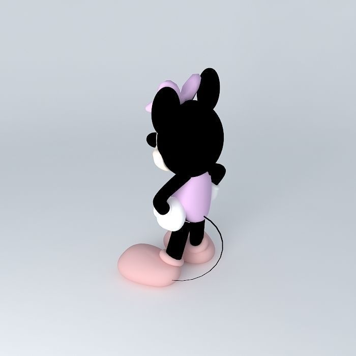 Minnie 3D mouse free 3D model | CGTrader